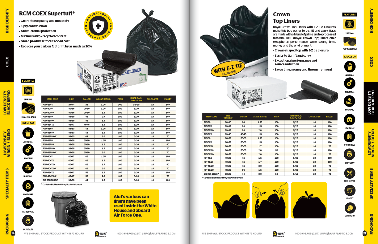 Product Catalog - Aluf Plastics