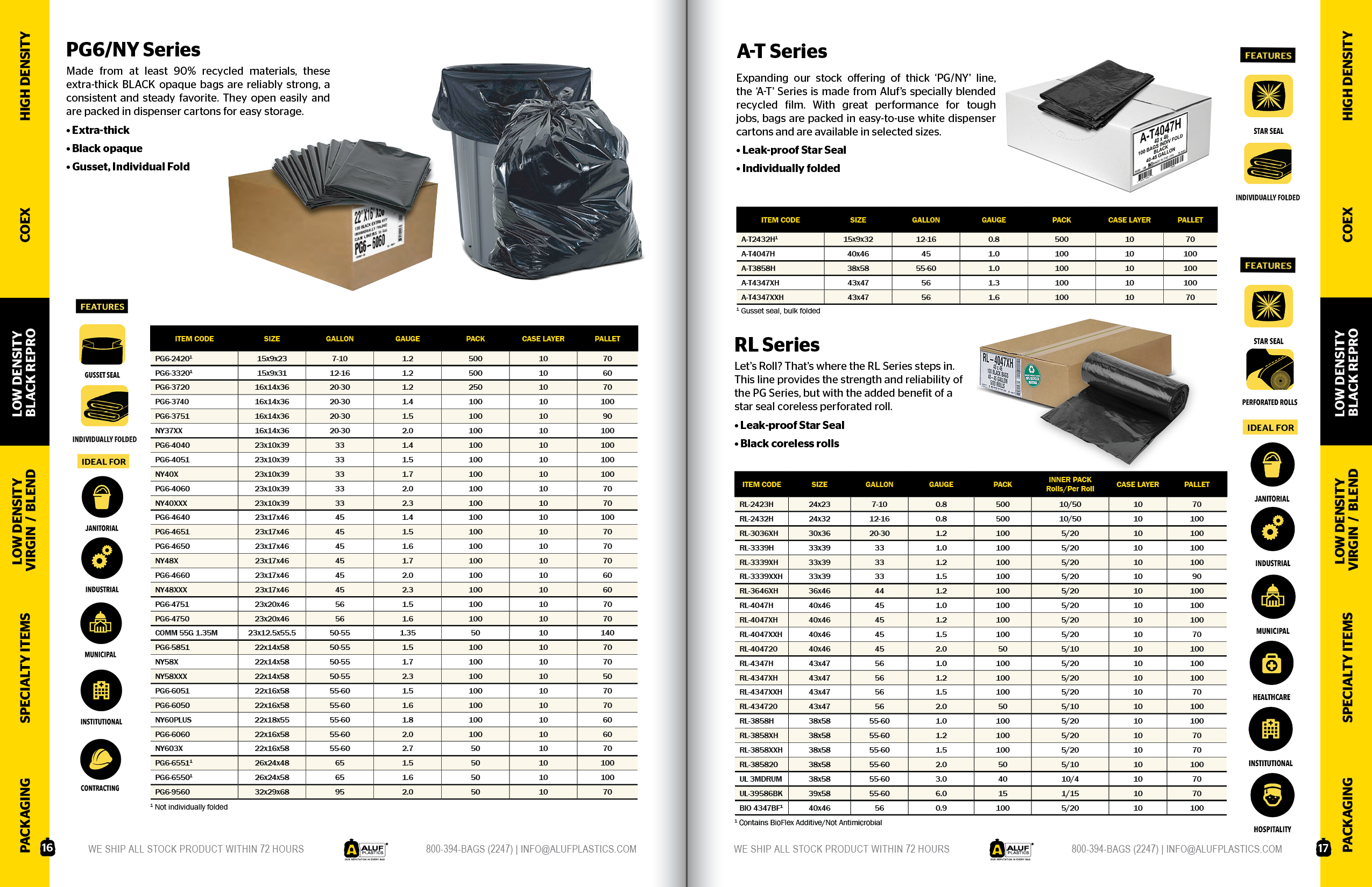 Product Catalog - Aluf Plastics
