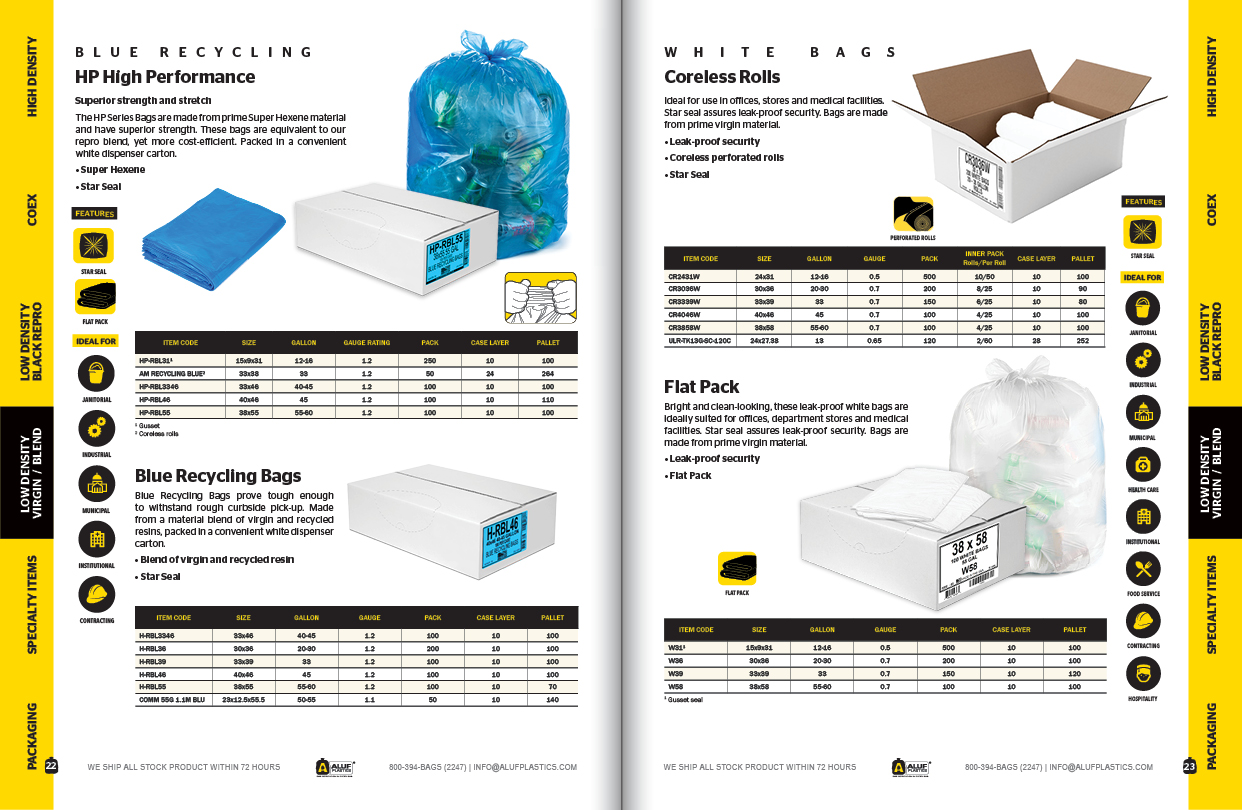 Product Catalog - Aluf Plastics