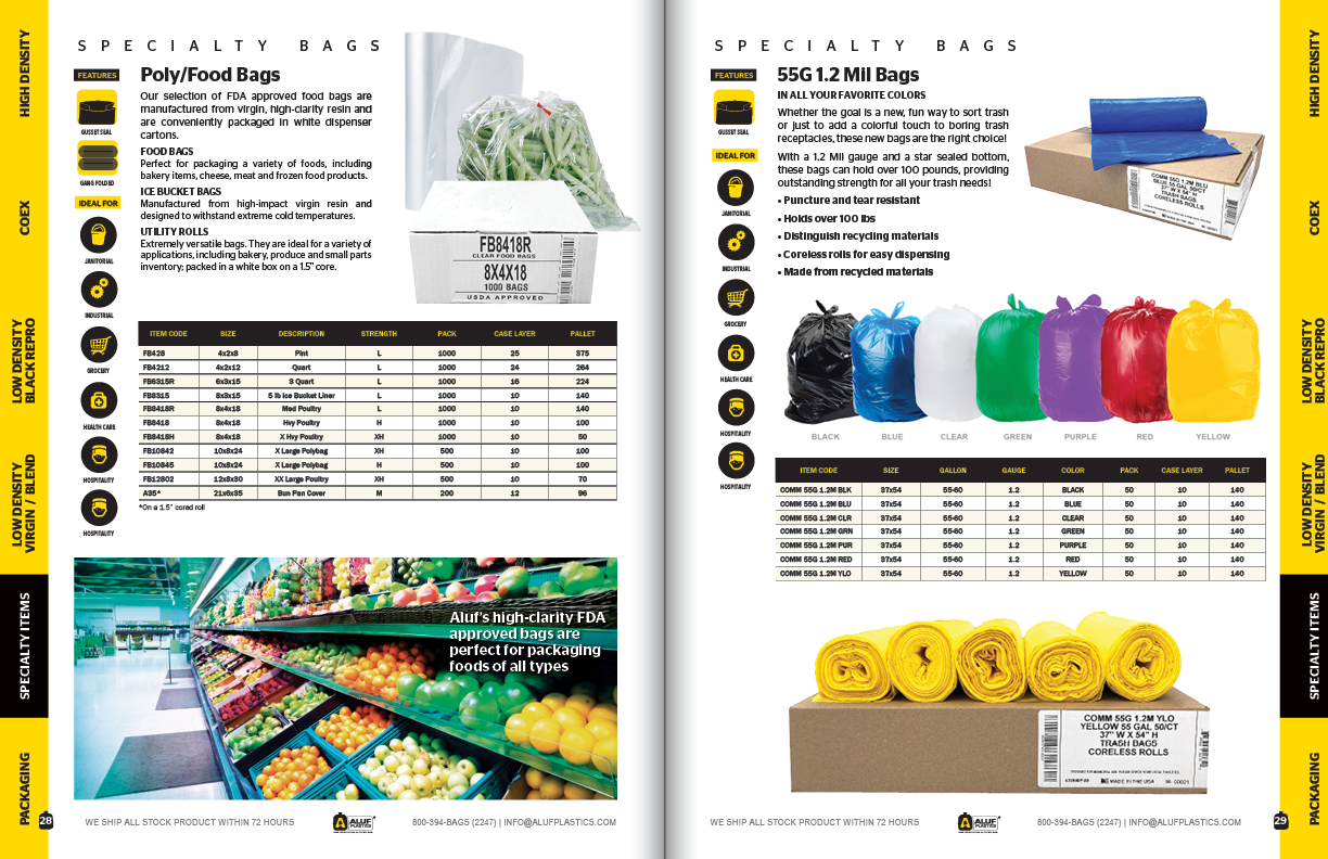 Product Catalog - Aluf Plastics
