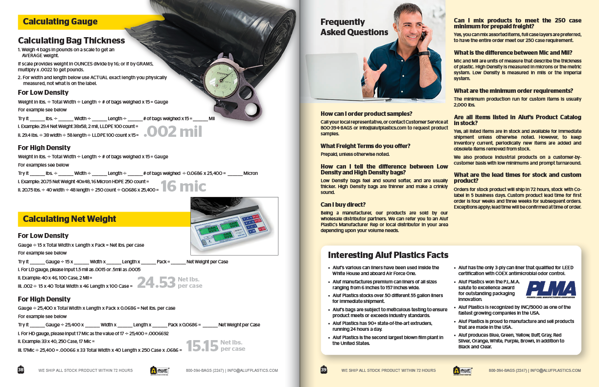 Product Catalog - Aluf Plastics
